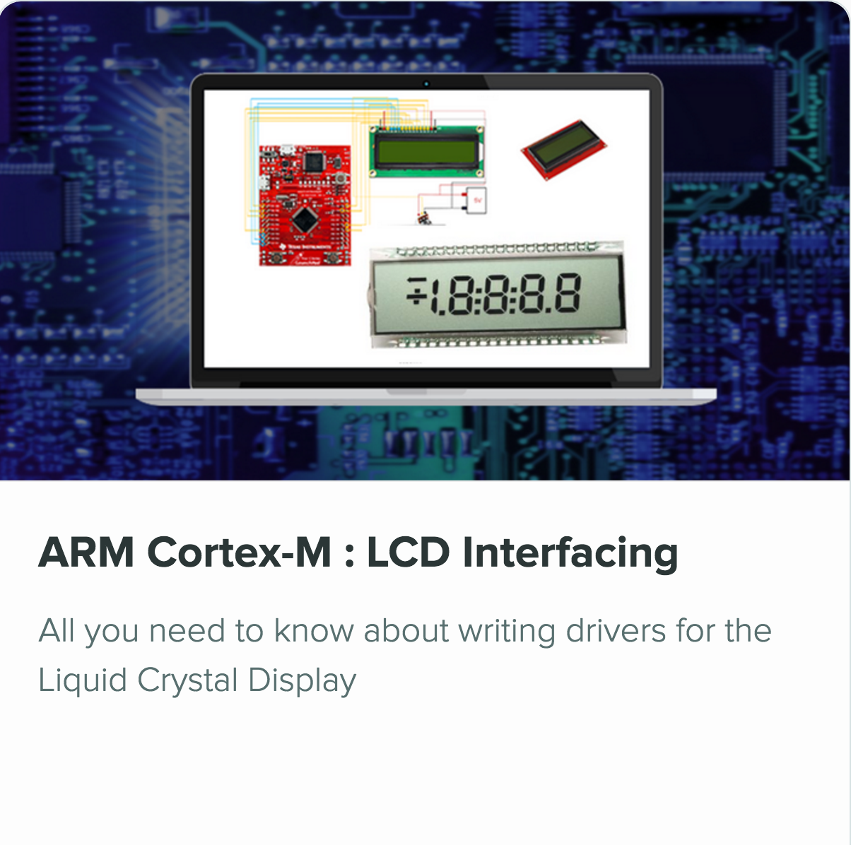 Arm Cortex M Lcd Interfacing Cortex M